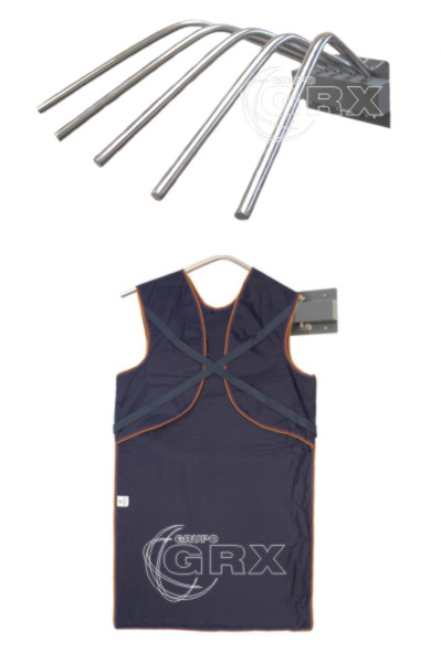 Porta Avental de Chumbo Cabide GRX (5 Aventais Plumbíferos) - Grupo GRX ...