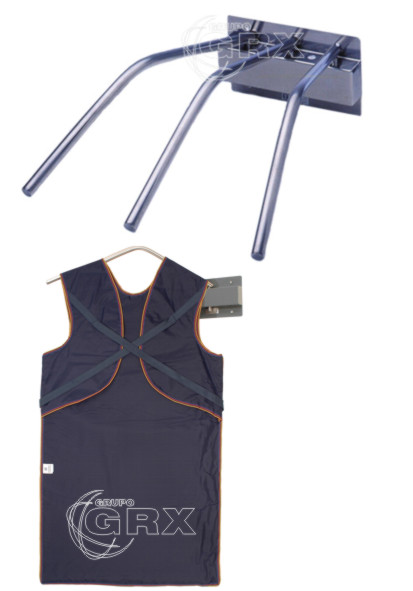 Porta Avental de Chumbo Cabide GRX (3 Aventais Plumbíferos) - Grupo GRX ...